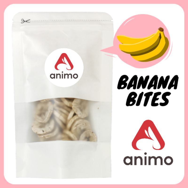 Jual Snack Kelinci & Hamster - Banana Bites 25gr Premium Rabbits Guinea ...