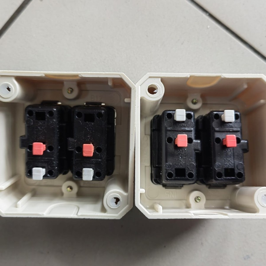 Jual OB Saklar Seri Double Broco OB Outbow New Gee 16220 / Saklar OB ...