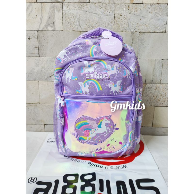 Jual Smiggle Classic Backpack Unicorn Beyond Tas Smiggle Original SD ...