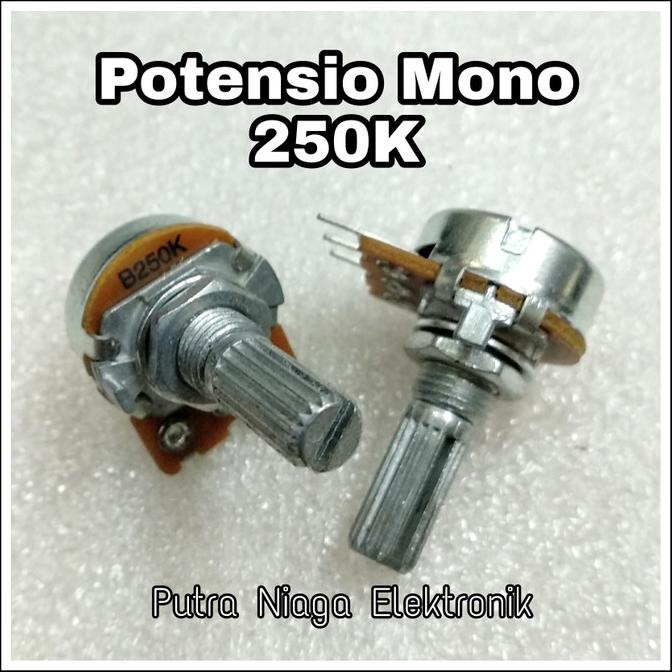 Jual Potensio Mono 250K Variabel Resistor VR Trimpot putr4n14 Ayo Beli ...