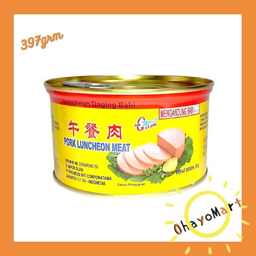 Jual Gulong / Pork Luncheon Meat/ Daging Babi Kaleng (NON_HALAL) 397g ...