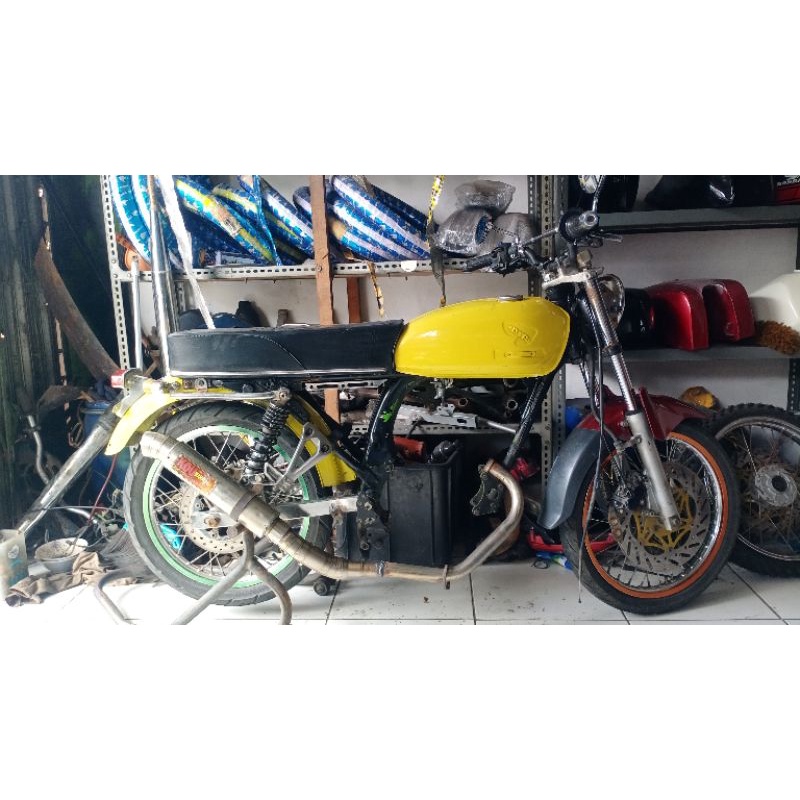 Jual rangka cb100 set tinggal naik mesin | Shopee Indonesia