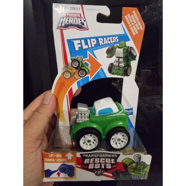 Jual ORIGINAL Hasbro Playskool Heroes - Flip Racers - Transformers ...