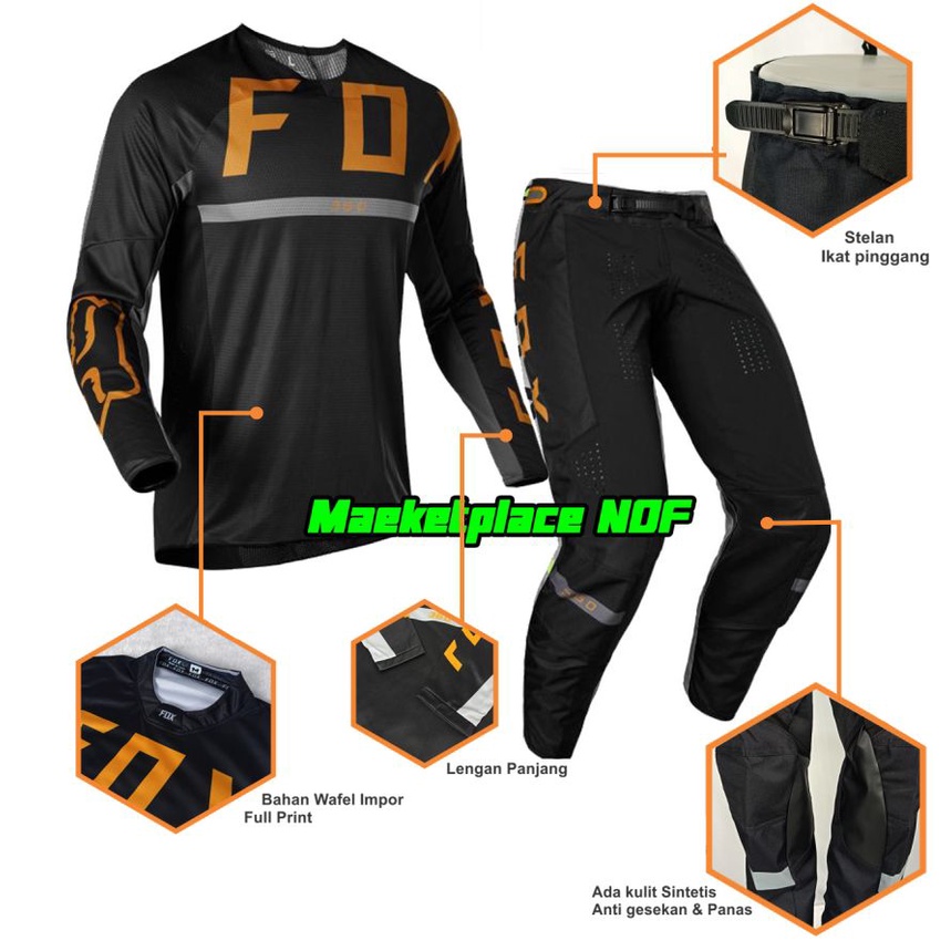 Jual jerset jersey Baju celana motor trail cross motorcross motocross ...