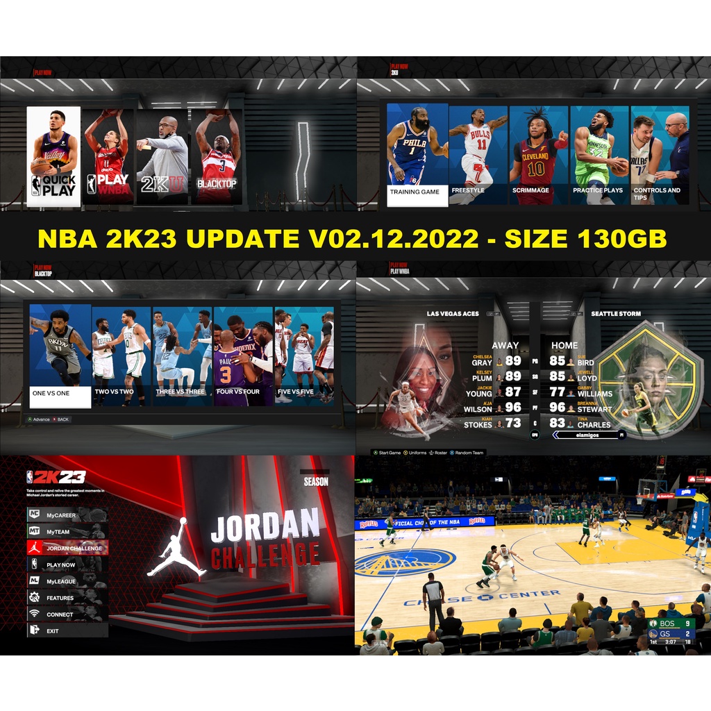 Jual NBA 2K23 GAMEPC OFFLINE | Shopee Indonesia