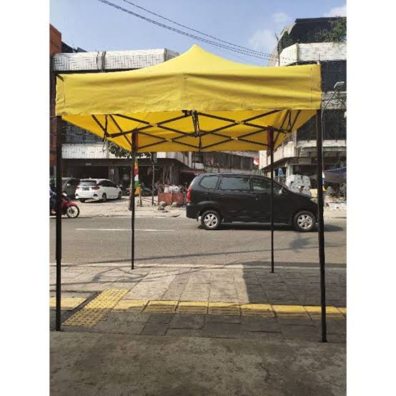 Jual tenda lipat 2x2 stand jualan bazar gazebo pkl dagang kaki lima ...