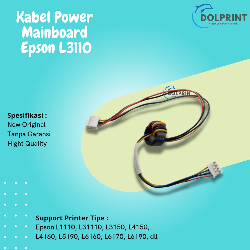 Jual Kabel Extension Adaptor Printer Epson L3110, Kabel Power Mainboard ...