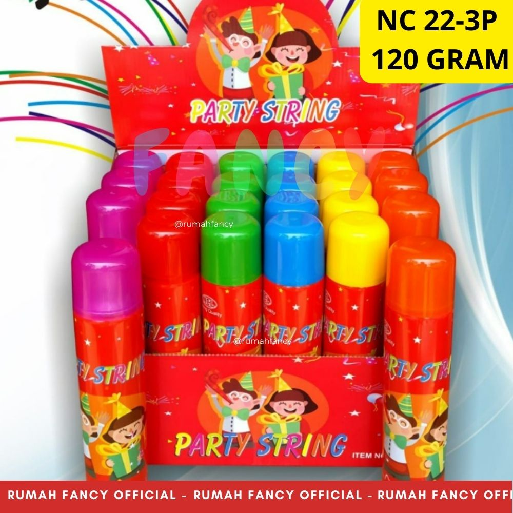 Jual Party String KUALITAS IMPORT 100% / String Spray Semprotan Ulang ...