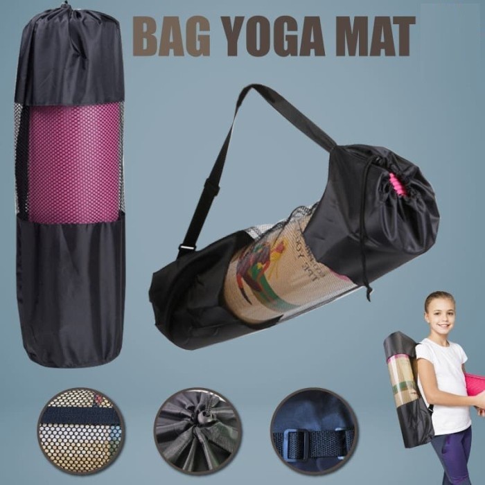 Jual HTD Sport Tas Matras Yoga Black | Shopee Indonesia