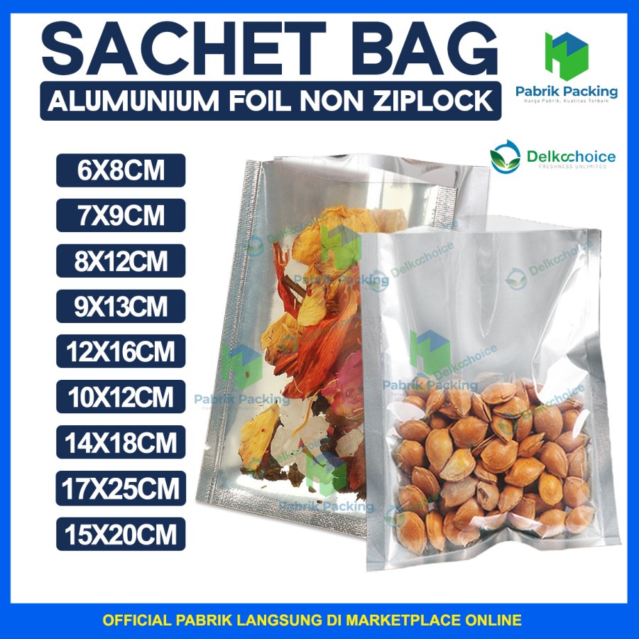 Jual Plastik Sachet Plastik Saset Alumunium Foil Delkochoice Kemasan ...
