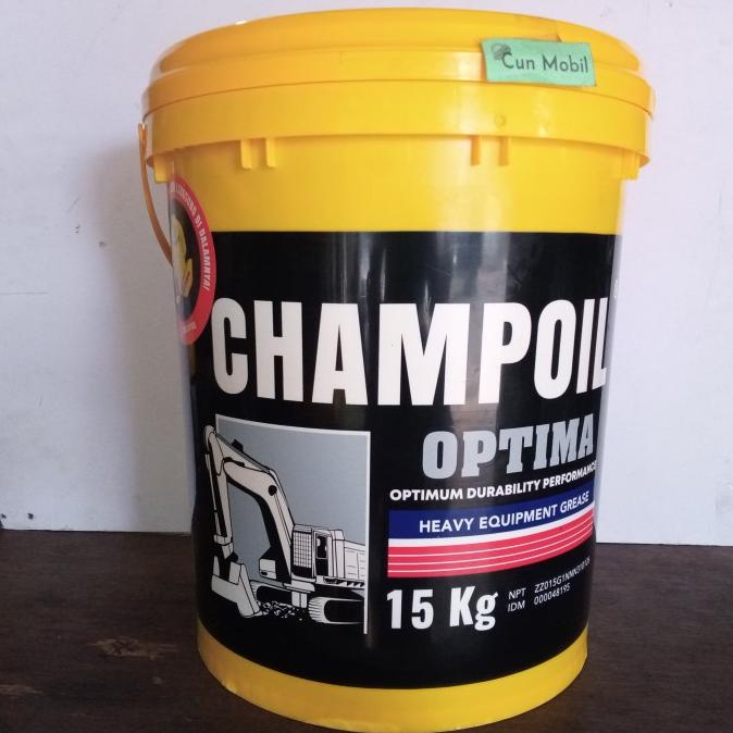 Jual Gemuk Grease CHAMPOIL CO GS S200 warna Hijau, Chassis Grease 15 KG ...