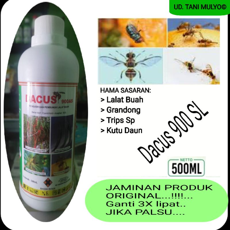 Jual DACUS 900 AS INSEKTISIDA SPESIALIS PENGUSIR DAN PEMBUNUH LALAT ...