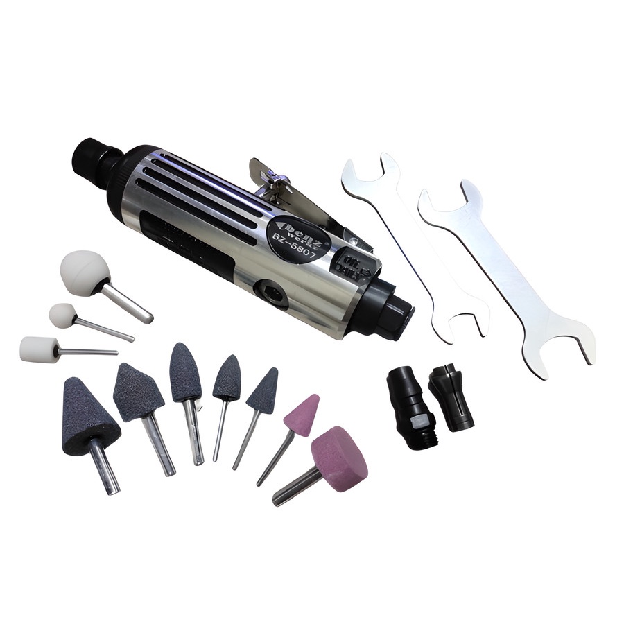 Jual ALAT MESIN AIR DIE GRINDER SET 6MM BZ-5807Mini Air Die Grinder ...