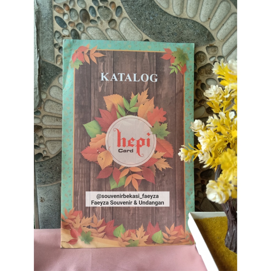 Jual Katalog Undangan Hepi | Shopee Indonesia