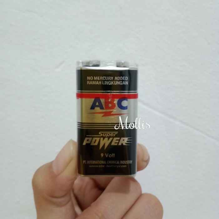 Jual Baterai/Batre/Battery Super Power 9 Volt (Isi 1 Pcs) - JM | Shopee ...