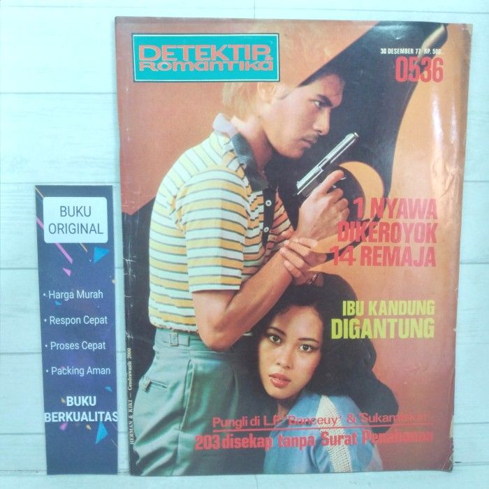 Jual Majalah Detektip Romantika 0536 30 Desember 77 | Shopee Indonesia