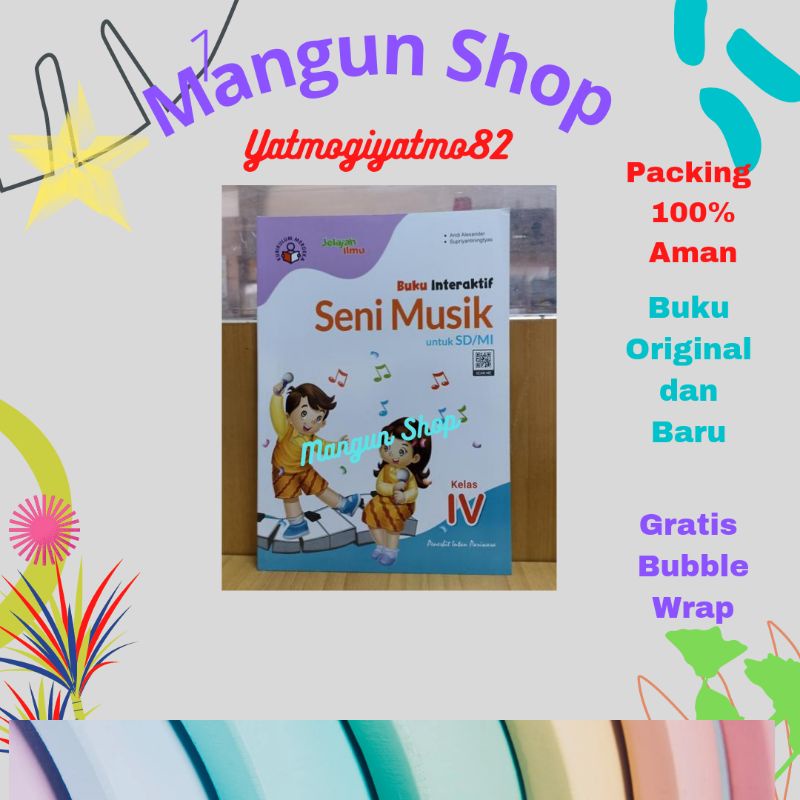 Jual Buku Interaktif Seni Musik Kelas 4 SD Kurikulum Merdeka Intan Pariwara | Shopee Indonesia