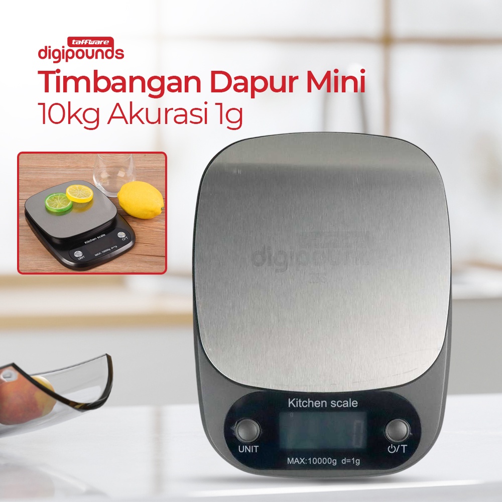 Jual Timbangan Dapur Digital Kitchen Scale 10kg / Timbangan Kopi | Shopee Indonesia