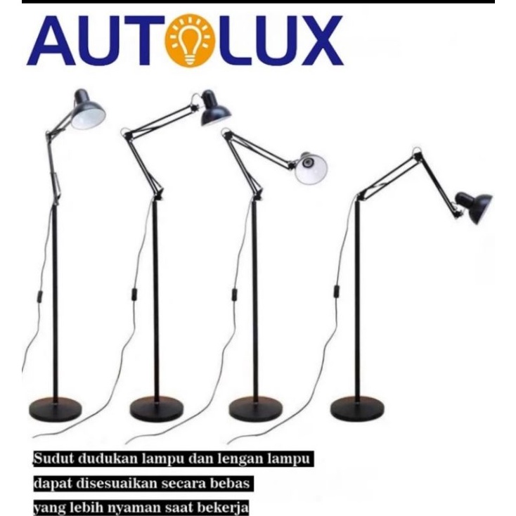 Jual Lampu Belajar Arsitek Berdiri Lampu Meja Belajar Kerja Standing ...
