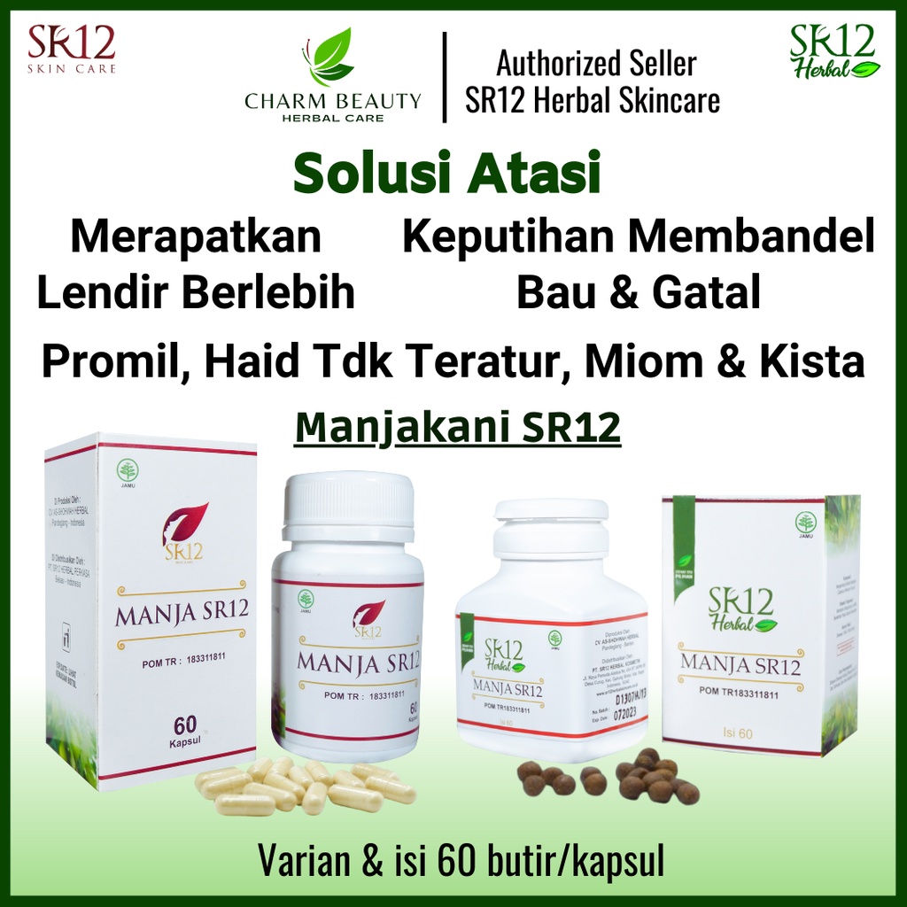 Jual Manjakani SR12 - Manjakani - Isi 60 Butir/Kapsul | Shopee Indonesia