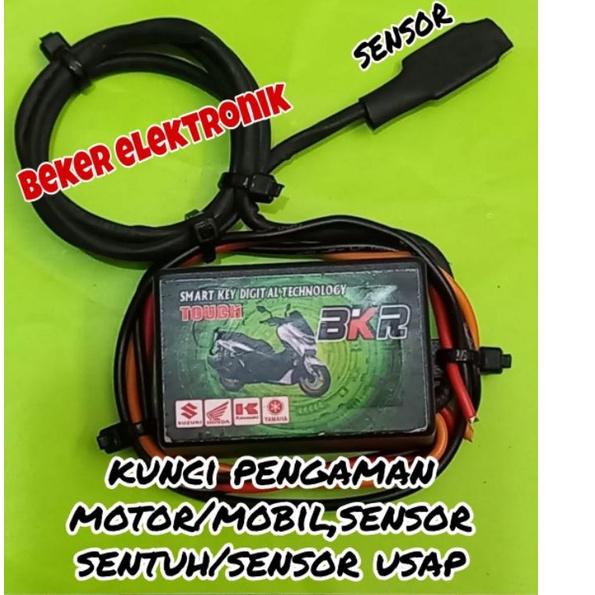 Jual Depan konci rahasia motor sensor sentuh hanya3 kabel | Shopee ...