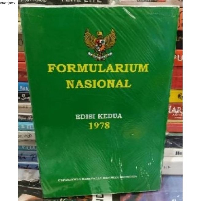 Jual Formularium Nasional edisi 1978 .. | Shopee Indonesia