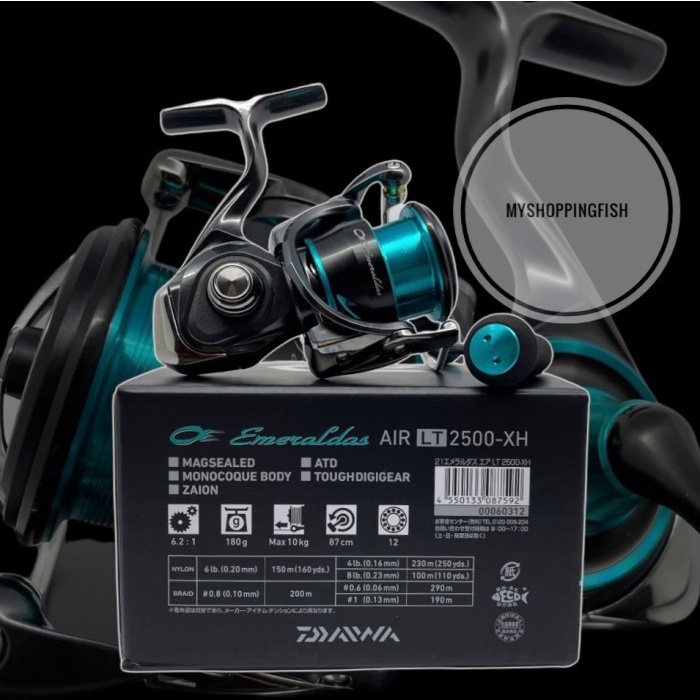 Jual "\"\"\"\] Reel Spinning Daiwa Emeraldas 21 Air LT 2500-XH JDM Series | Shopee Indonesia