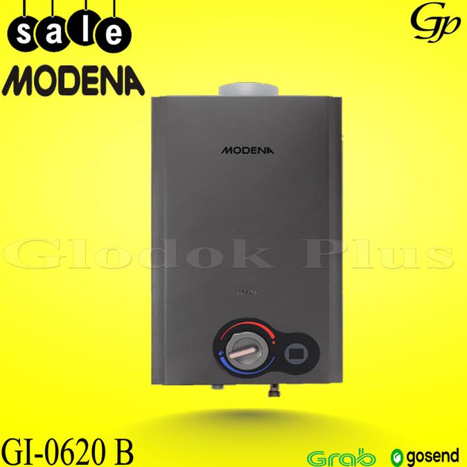 Jual Modena Rapido Gi 0620 B - Pemanas Air Gas Instant Water Heater 6 Liter Star Seller | Shopee ...