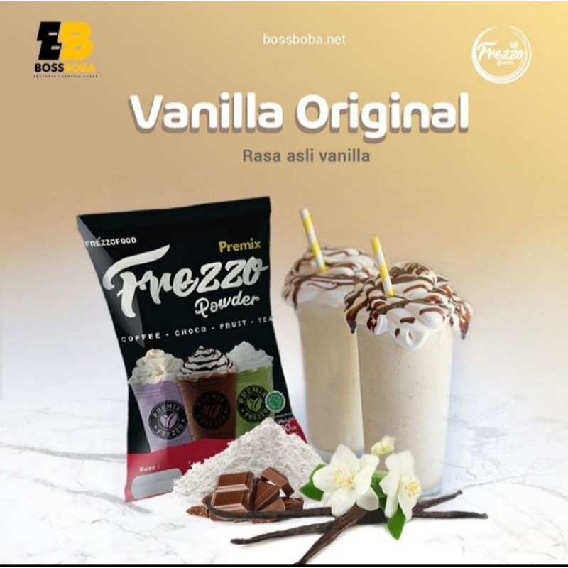 Jual Bubuk Minuman Frezzo Premix VANILLA ORIGINAL 1kg | Shopee Indonesia