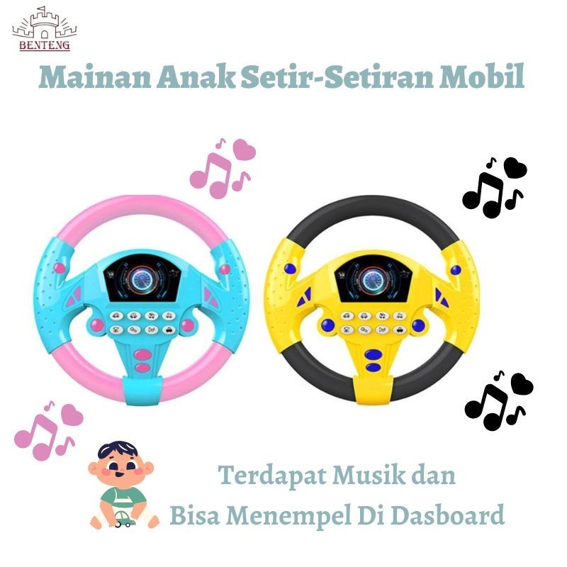 Jual Mainan Anak Setir Mobil Steering Wheel Car Backseat Driver ...