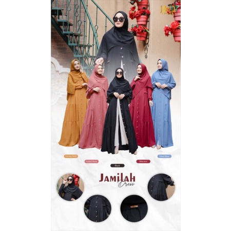Jual JAMILAH SET DRESS BY J&Q ( Size L dan XL ) | Shopee Indonesia