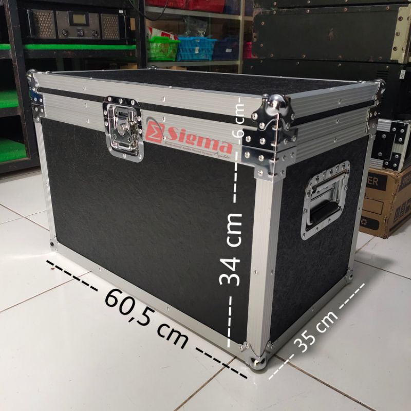 Jual Hardcase Kotak Kabel Sound System Tempat Accesories Met Resin ...