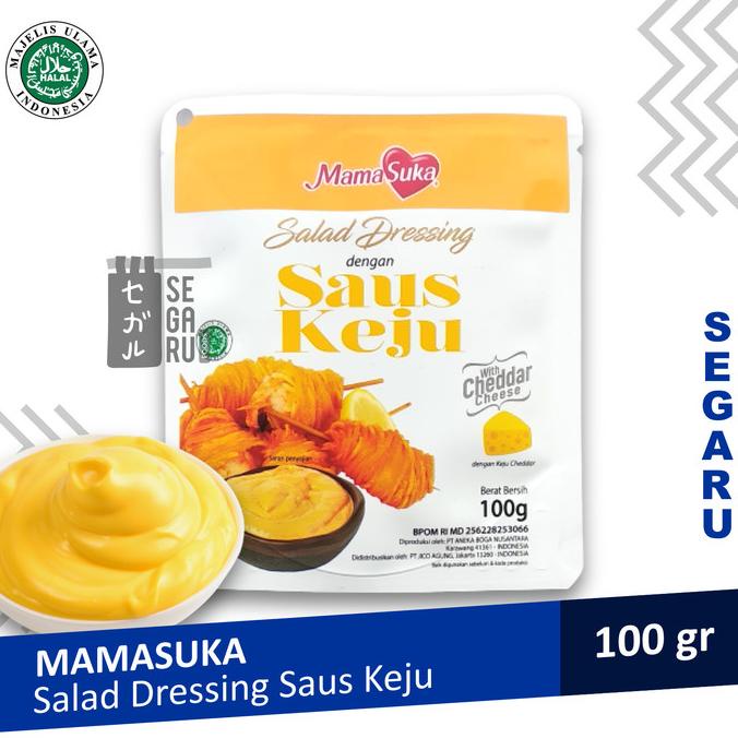 Jual Mamasuka Cheesy Mayonnaise | Salad Dressing Saus Keju 100 gr ...
