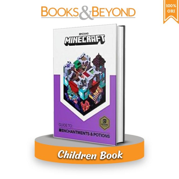 Jual Buku Minecraft Guide To Enchantments And Potions | Shopee Indonesia