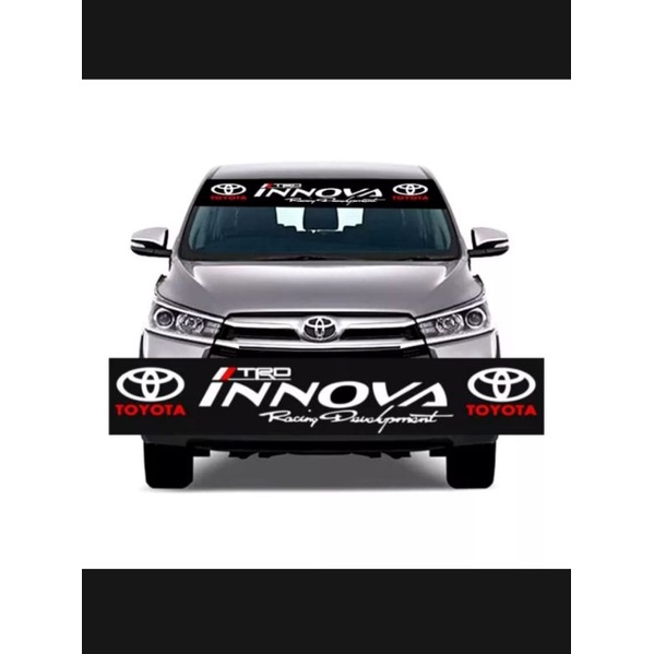 Jual STIKER MOBIL STIKER KACA DEPAN MOBIL INNOVA STIKER CUSTOM | Shopee ...