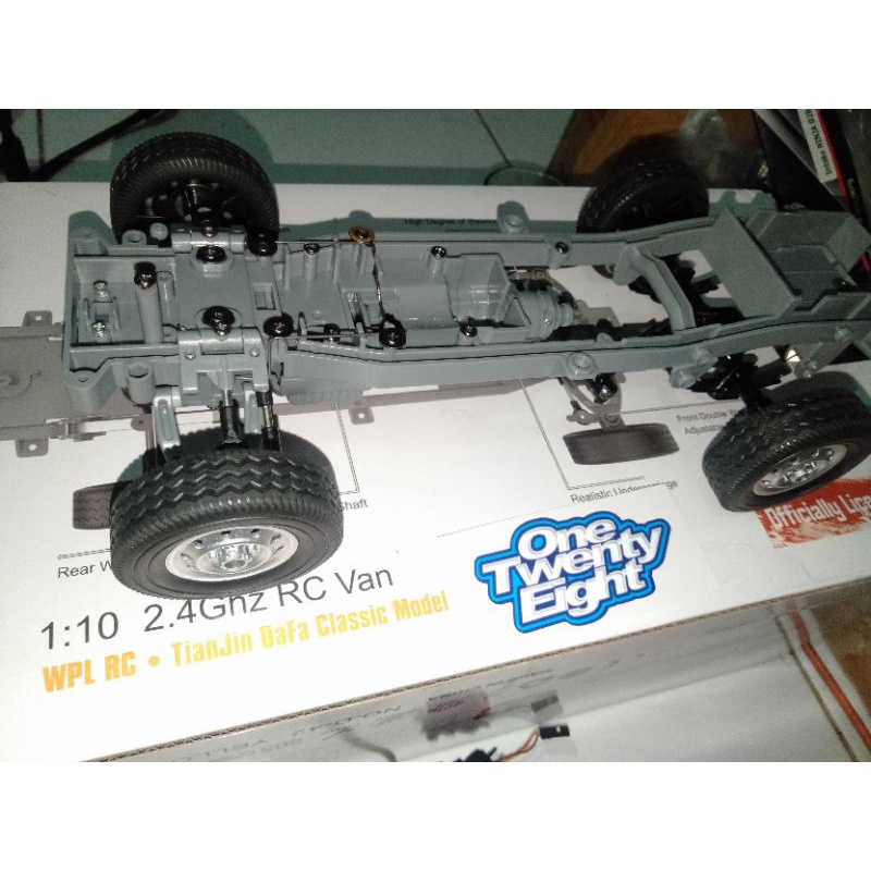Jual sassis chassis + Kaki-kaki WPL D12 dan D42 original new | Shopee ...