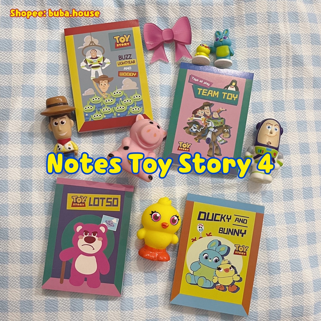 Jual Mini Notes Notebook Mini Memo Toy Story Disney Pixar Lucu Jepang ...