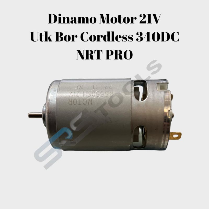 Jual Dinamo Motor Bor Cordless 20V DC 340 NRT PRO Startor Bor Baterai ...