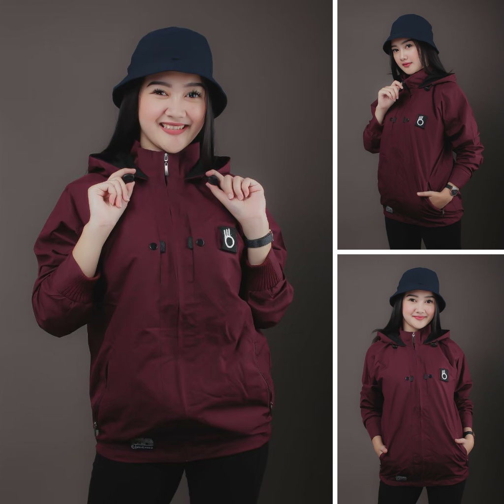 Jual JAKET PARASUT UNISEX WATEPROOF MODEL TWO POCKET ORIGINAL THE ...
