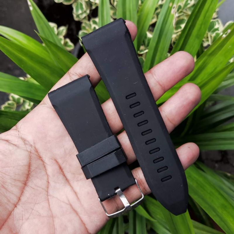 Jual STRAP TALI JAM TANGAN 28MM TALIJAM RUBBER KARET 28 MM UNIVERSAL ...