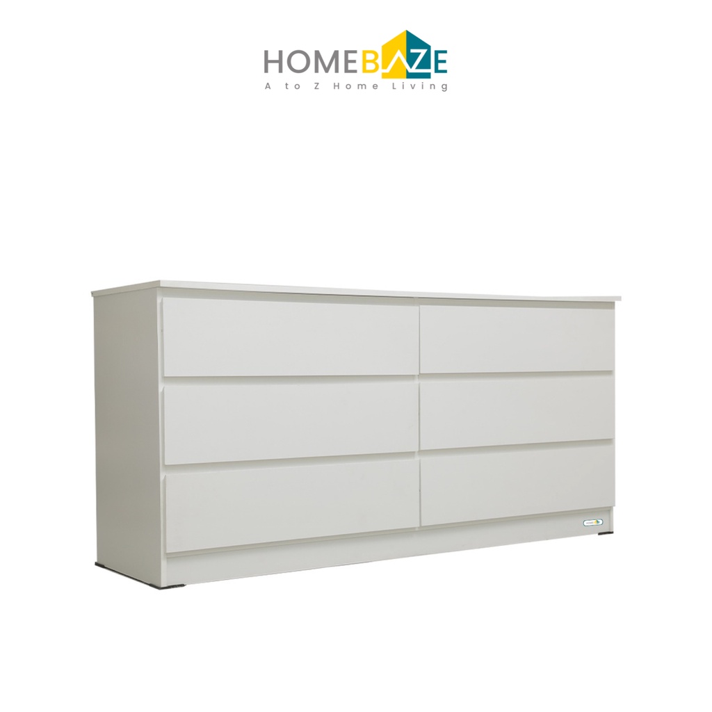 Jual Homebaze - Laci Pakaian Putih Minimalis 4,5,6 Tingkat, Drawer ...