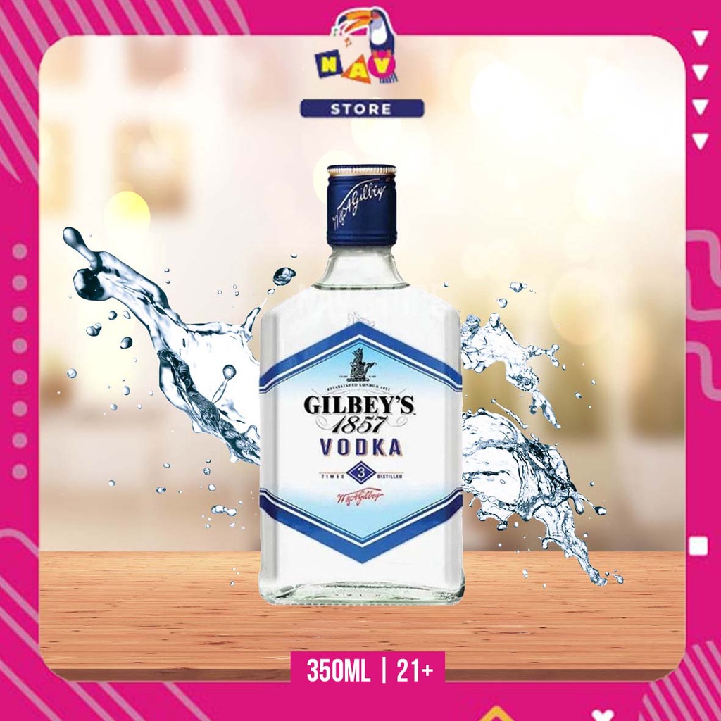 Jual Gilbey's 1857 Vodka - Original 350ml | Shopee Indonesia