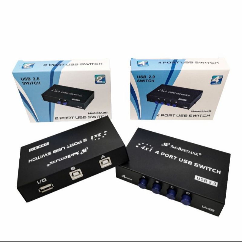 Jual Hs USB Switch Printer / Alat Untuk Berbagi Printer Ke Beberapa ...