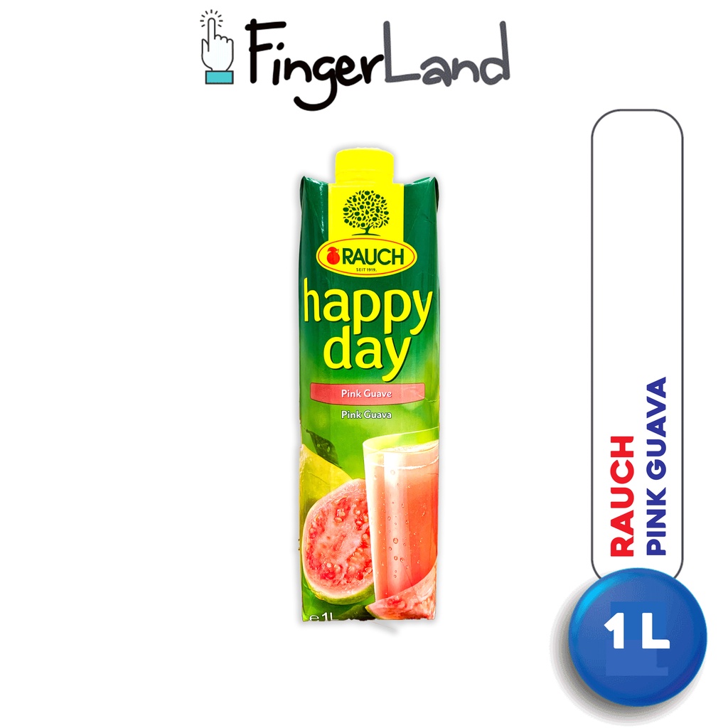 Jual HAPPY DAY Pink Guava Juice 1 Liter Jus Jambu | Shopee Indonesia
