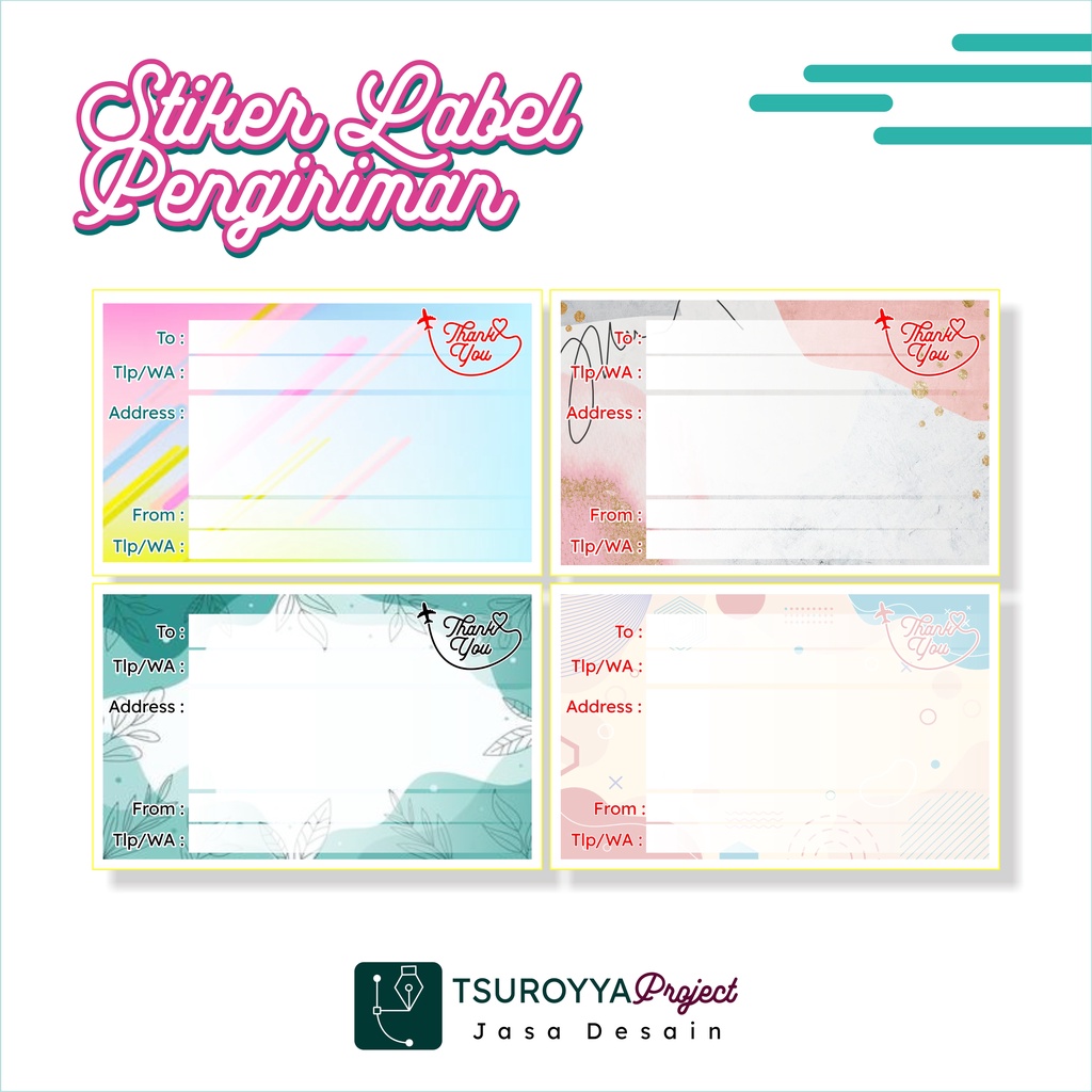 Jual STIKER LABEL PENGIRIMAN OLSHOP/STIKER LABEL PENGIRIMAN /STIKER ...