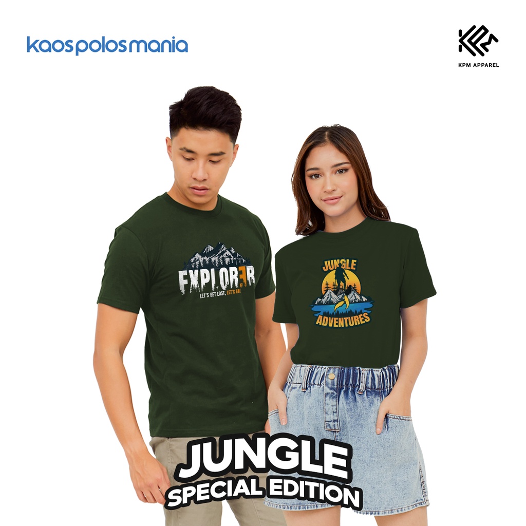Jual KPM Kaos Distro Jungle Special Edition Classic Premium | Shopee Indonesia