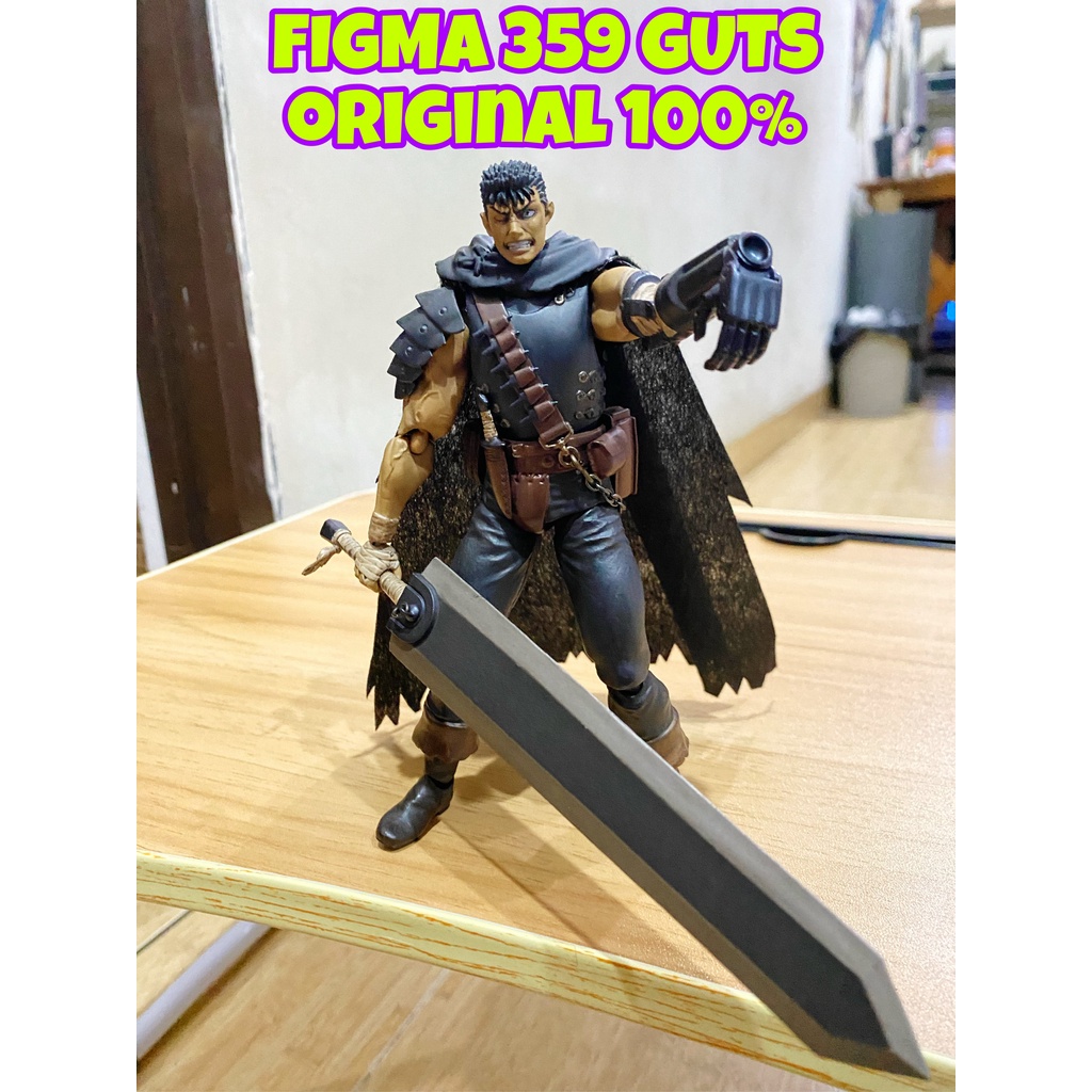 Jual Figma berserk 359 Guts original beserk repaint edition | Shopee ...