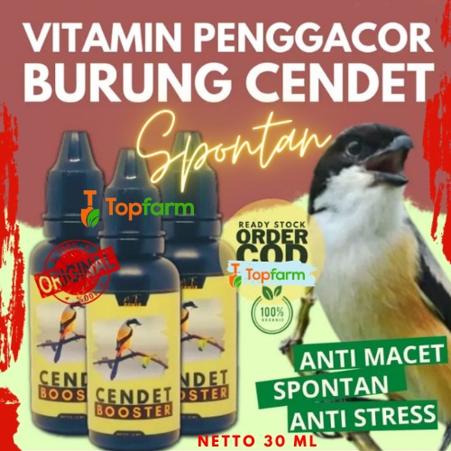 Jual Vitamin Cendet Cepat Gacor 30mL / Vitamin Cendet Max / Vitamin ...