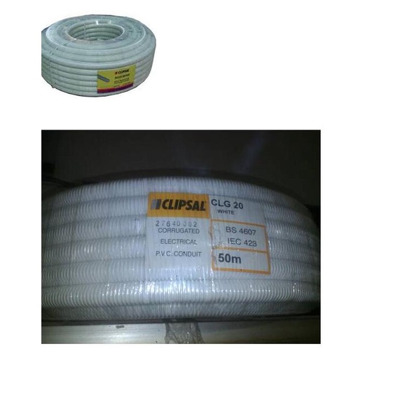 Jual Flexible Conduit Pvc 20Mm Clipsal Star Seller | Shopee Indonesia
