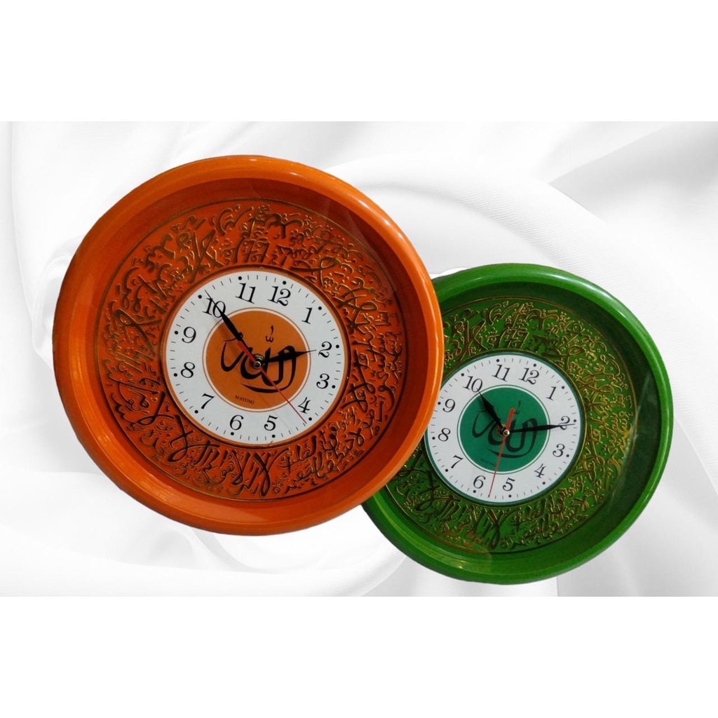 Jual JAM DINDING MAYOMI KALIGRAFI ARABIC/JAM DINDING/DEKORASI DINDING ...